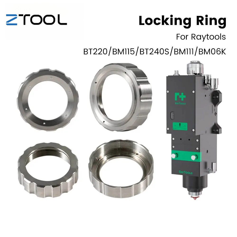 วงแหวนล็อคสำหรับ Raytools BT240/S BM109 BM111 หัวตัดเลเซอร์ไฟเบอร์ ตัว ...