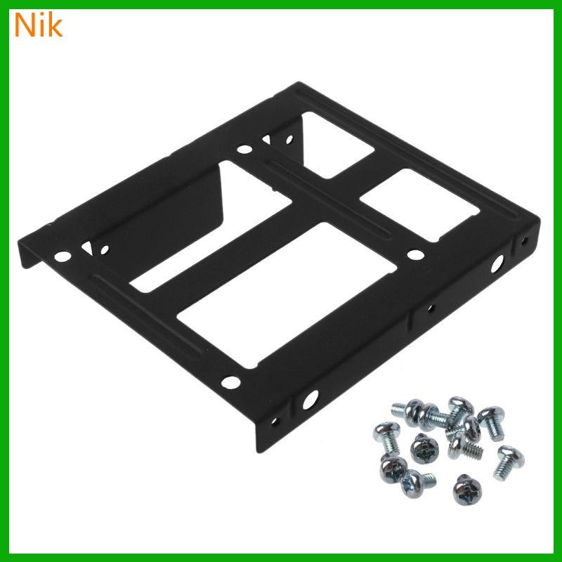 บ.ลค.ต.ศ. Dual Hard Drive Bay Mounting Bracket 2x2 5in to 3 5in HDD SSD ...