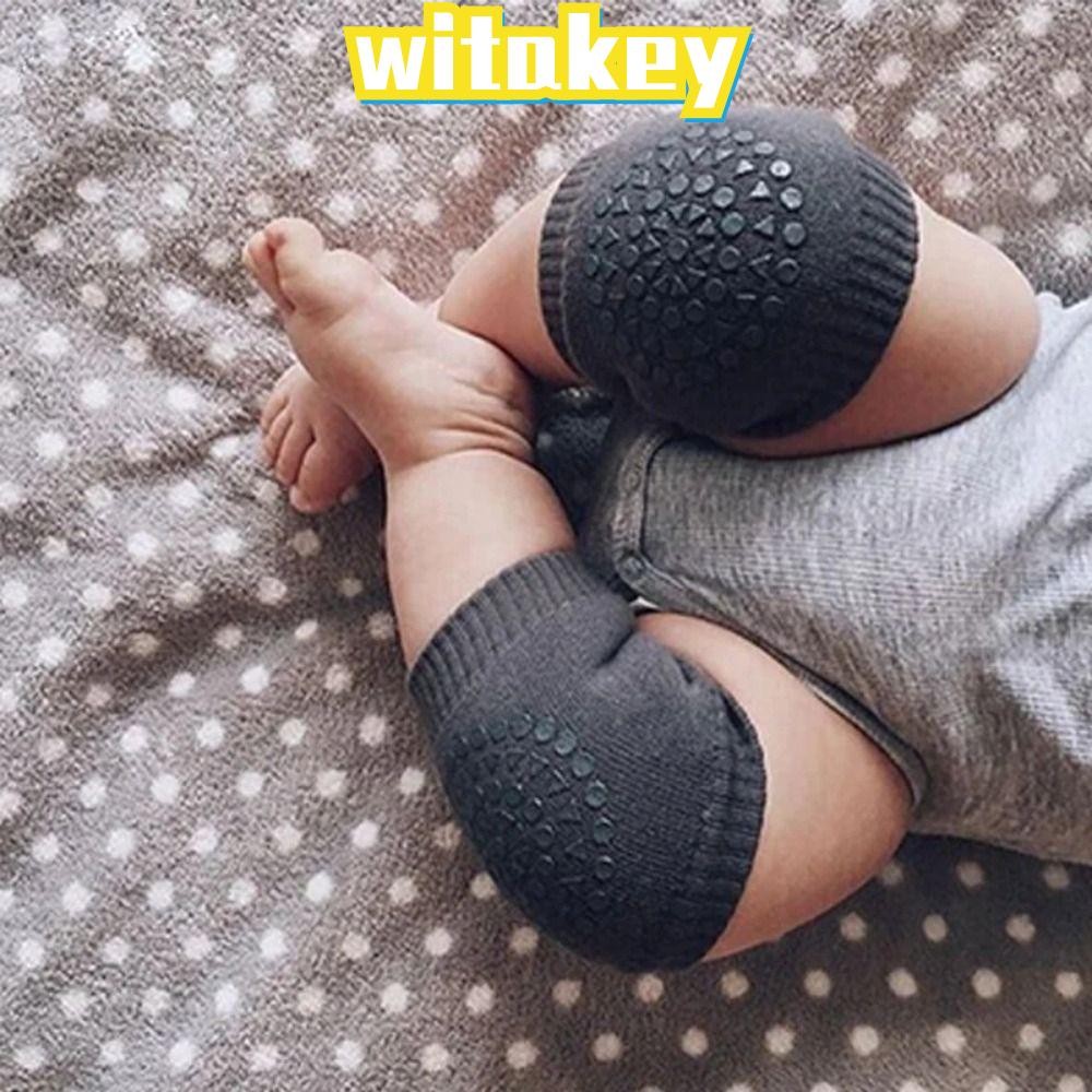 WITAKEY สนับเข่าเด็ก, เบาะข้อศอกความปลอดภัยคลานเด็ก Kneecap, ทารกเด็กวัยหัดเดินเข่าสนับสนุน ...