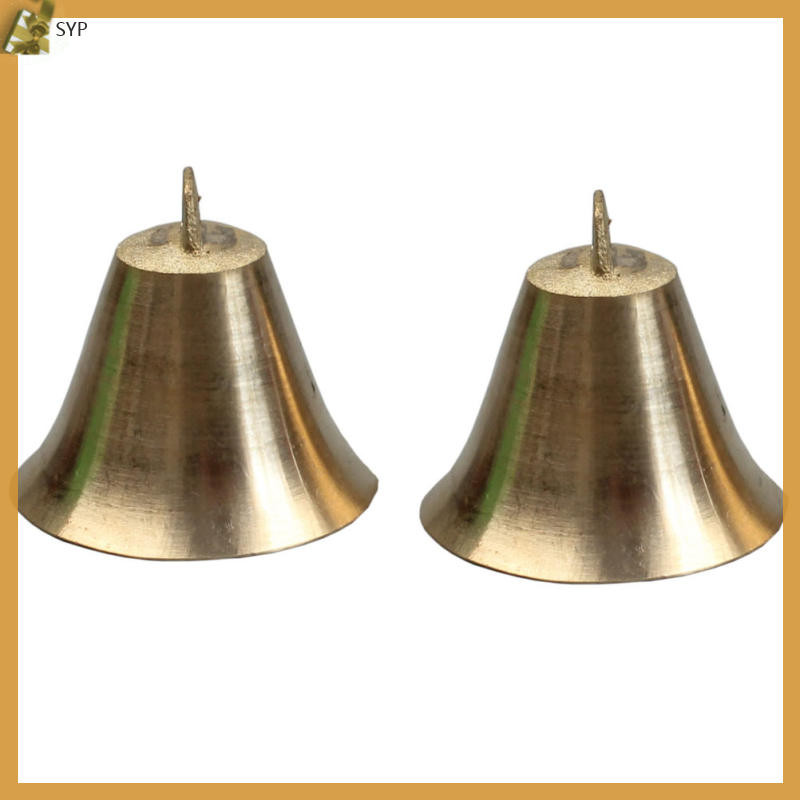 ขนาดใหญ่ Bell ตกแต่งคริสต์มาสหัตถกรรมทองเหลือง Bells Vintage Mini ตก ...