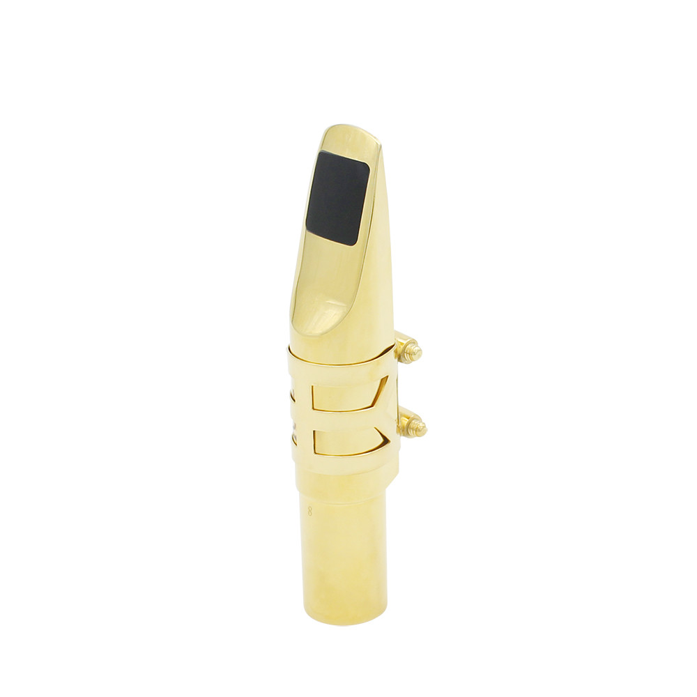 Alto Sax แซ็กโซโฟน 7C Mouthpiece โลหะพร้อมแผ่นปากเป่า | Shopee Thailand