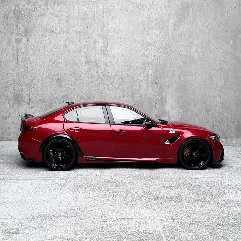 Mh MOTOR HELIX 1: 18 Alpha Romeo Juliet Four-Leaf Clover Alloy Full ...