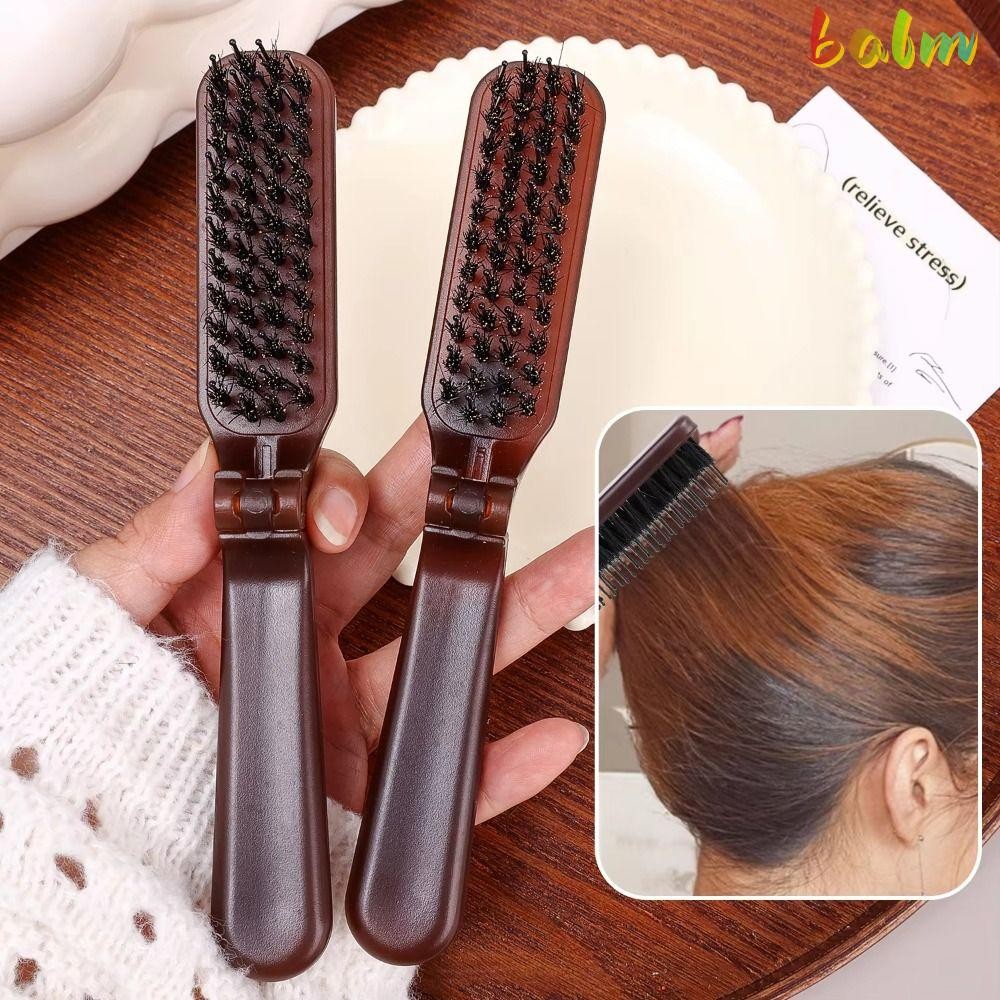 BALM Sideburns Fluffy Comb, Straight Curly Dual Purpose Anti Static ...
