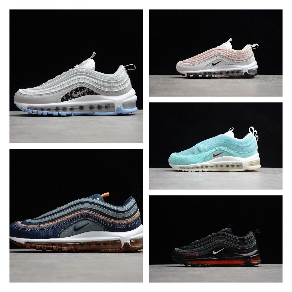 Max 97รองเท้าลำลอง mschf x inri Jesus undefeated Black Summit Triple ...
