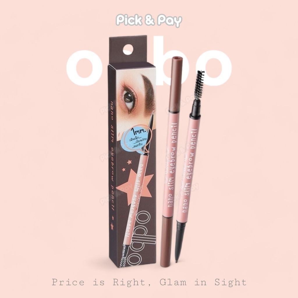 odbo Nano Slim Eyebrow Pencil ดินสอนเขียนคิ้ว (OD7-101) | Shopee Thailand