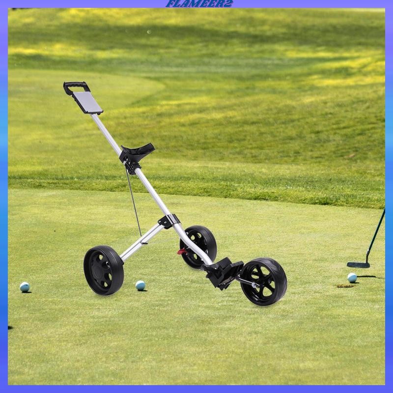 [Flameer2] Pull Wheel รถเข็นมืออาชีพ รถเข็นกอล์ฟแบบพับได้ ถุงกอล์ฟ ...