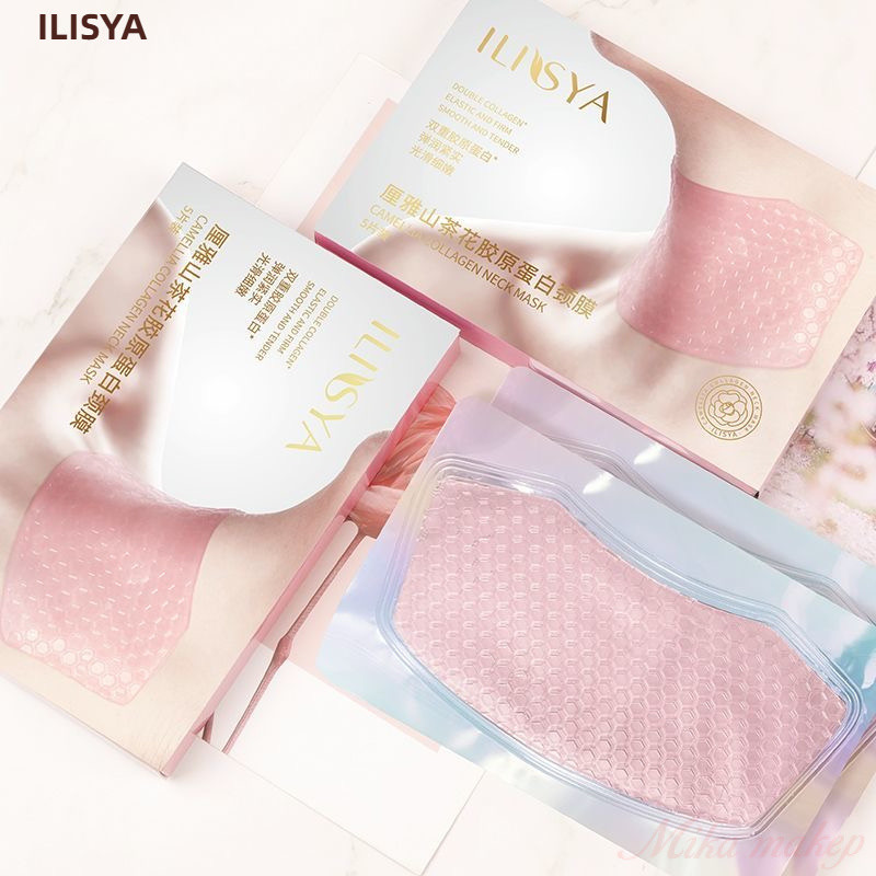 ILISYA มาส์กคอให้ความชุ่มชื้นลดริ้วรอยดูแลคอ | Shopee Thailand