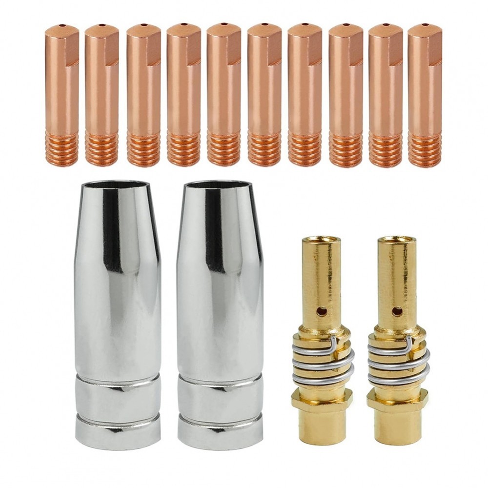 【AMANDA】MIG Welder Nozzle and Contact Tip Kit for Efficient Gas ...
