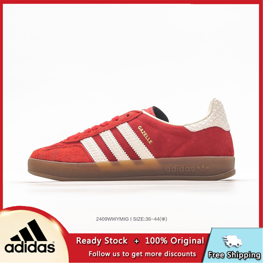 คุณภาพสูง AD Originals Gazelle IF1808ในร่ม2409wwymig ผู้ชายรองเท้าวิ่ง ...