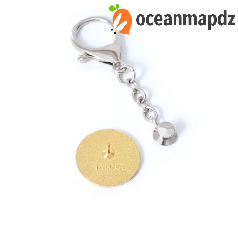 Oceanmapdz เข็มกลัด Key Chain Converter, DIY เงินแปลงป้ายเป็นจี้, Creative Simple Alloy Handmade ...