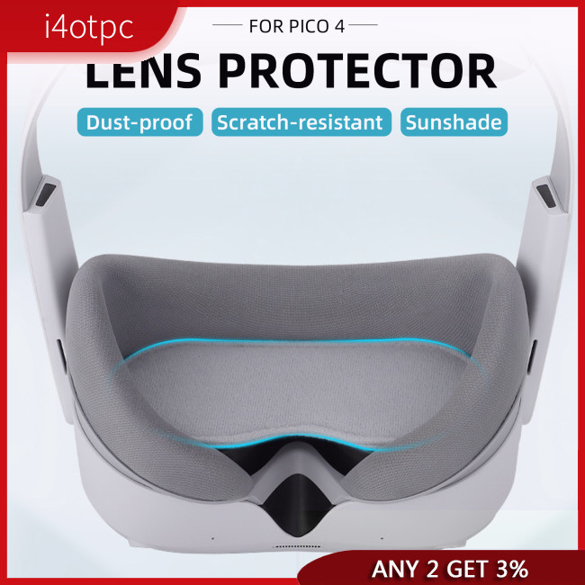 I4otpc Shock-proof Vr แว่นตา Len ฝาครอบป้องกันฝุ่น Pad เลนส์หมวกสําหรับ 4 อุปกรณ์เสริม | Shopee ...