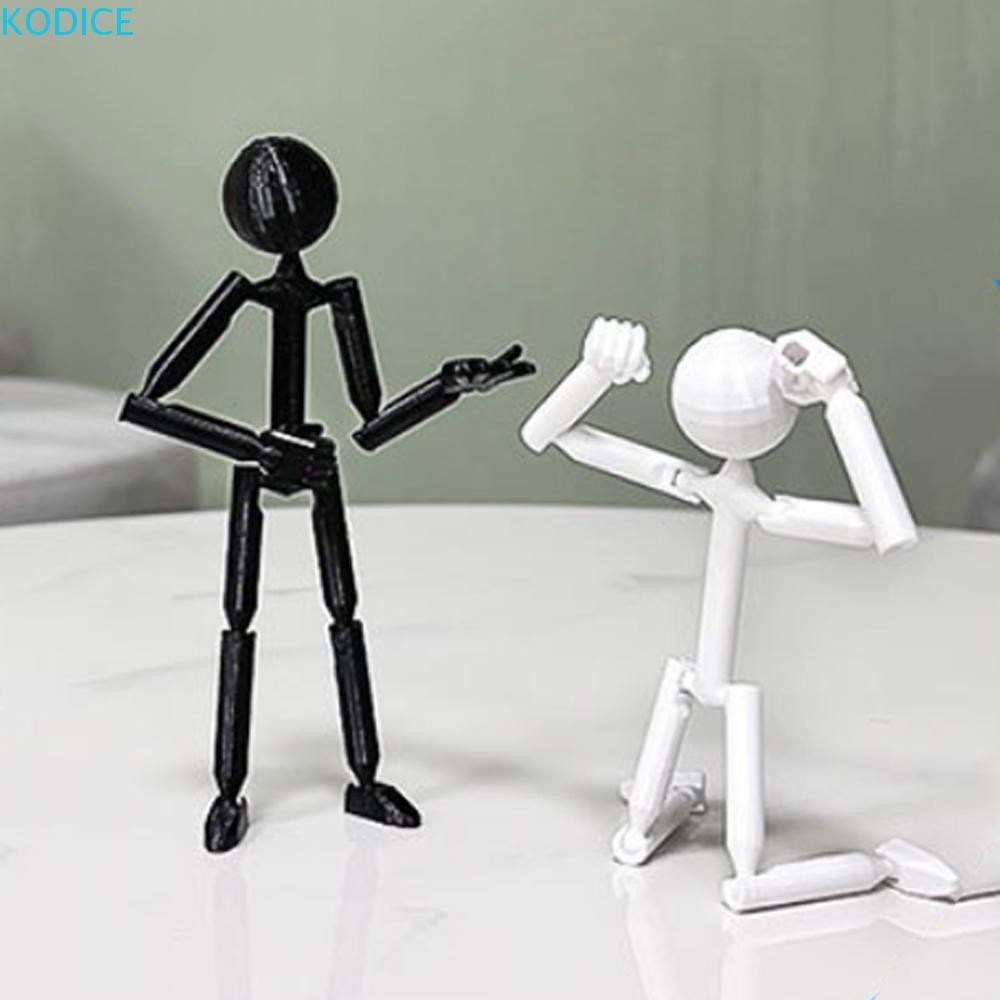 KODICE 3D พิมพ์ Mannequin,ตุ๊กตา 3D พิมพ์ Multi Joint Stickman ของเล่น ...