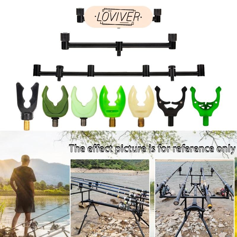 ทนทาน ตกปลา Buzz Rod Bite Alarm Rod Holder เครื่องมือ Bench Stick ...