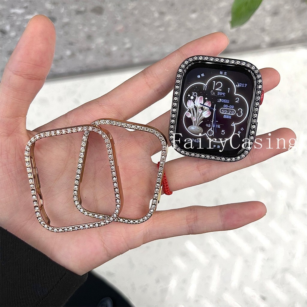 เพชรสําหรับ huawei watch Fit 3 อุปกรณ์เสริม hollow PC ป้องกันกันชนกรอบ ...