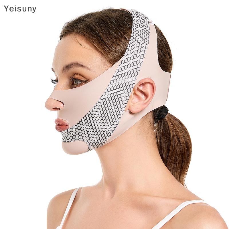 [Yei] Face V-face Lifg และกระชับปรับปรุง Double Chin Womens Mask พร้อม ...