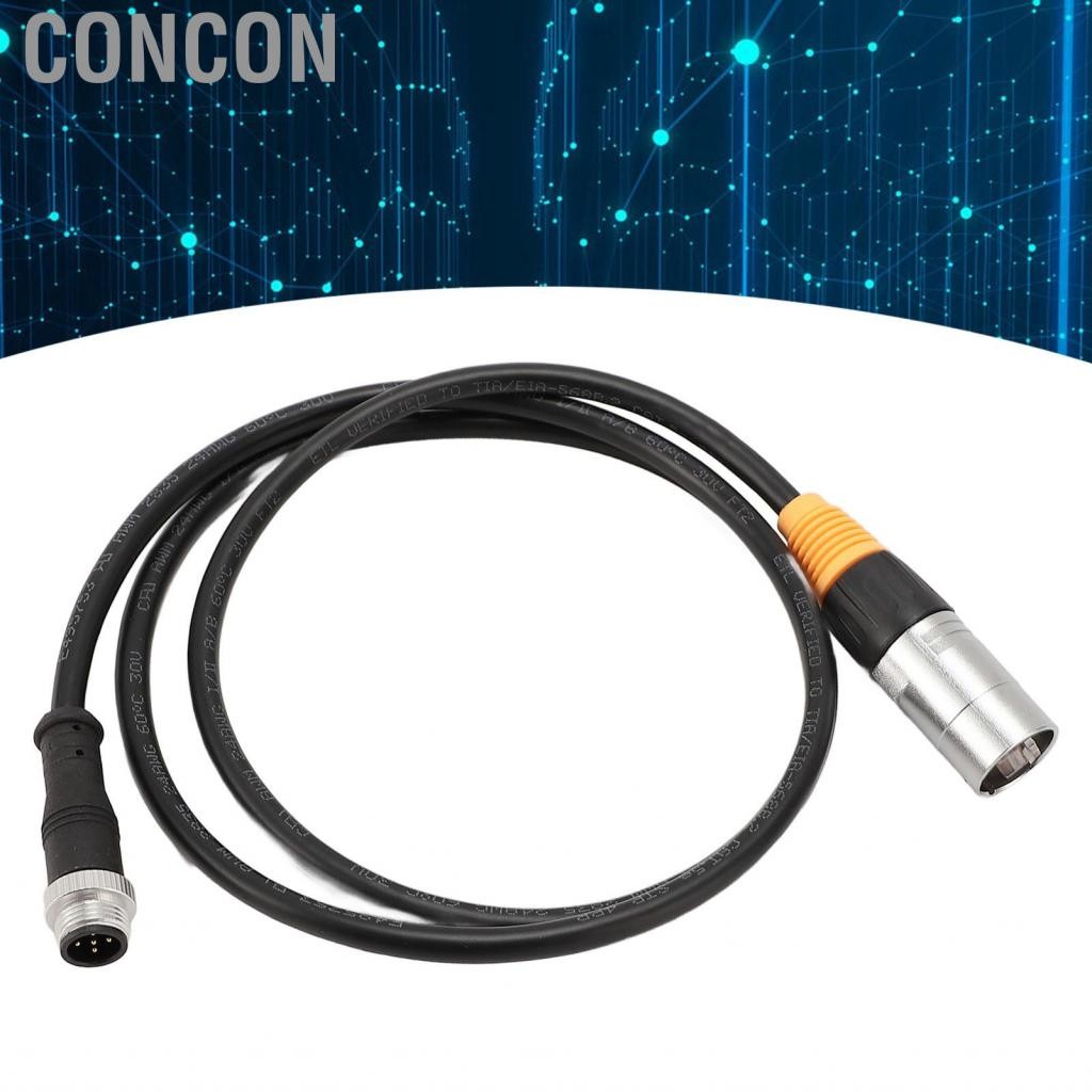 Concon M12 5 Pin To RJ45 สายเคเบิลเครือข่ายTwistedคู่ทองแดงแกนอลูมิเนีย ...