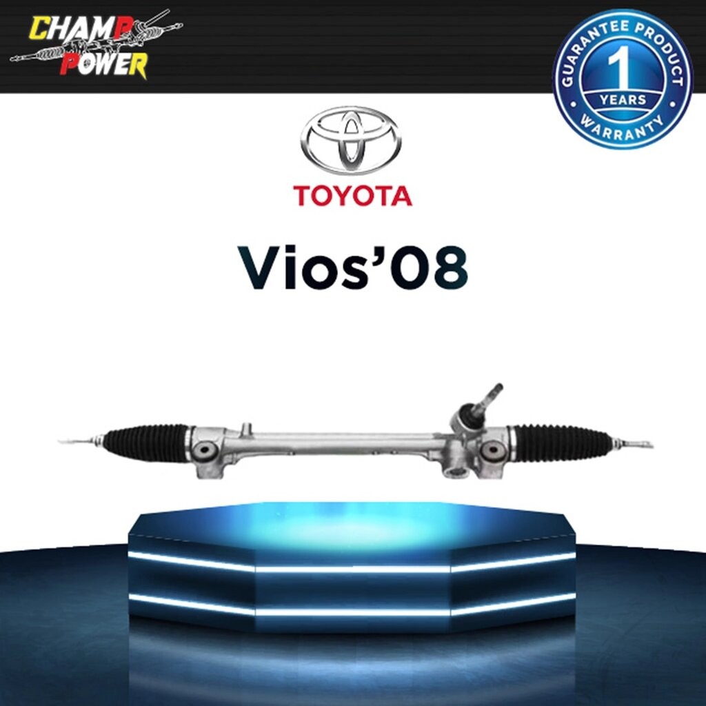 แร็คพวงมาลัยเพาเวอร์ Toyota Vios 08 แท้บิ้วประกอบใหม่ รับประกัน 1 ปี ...