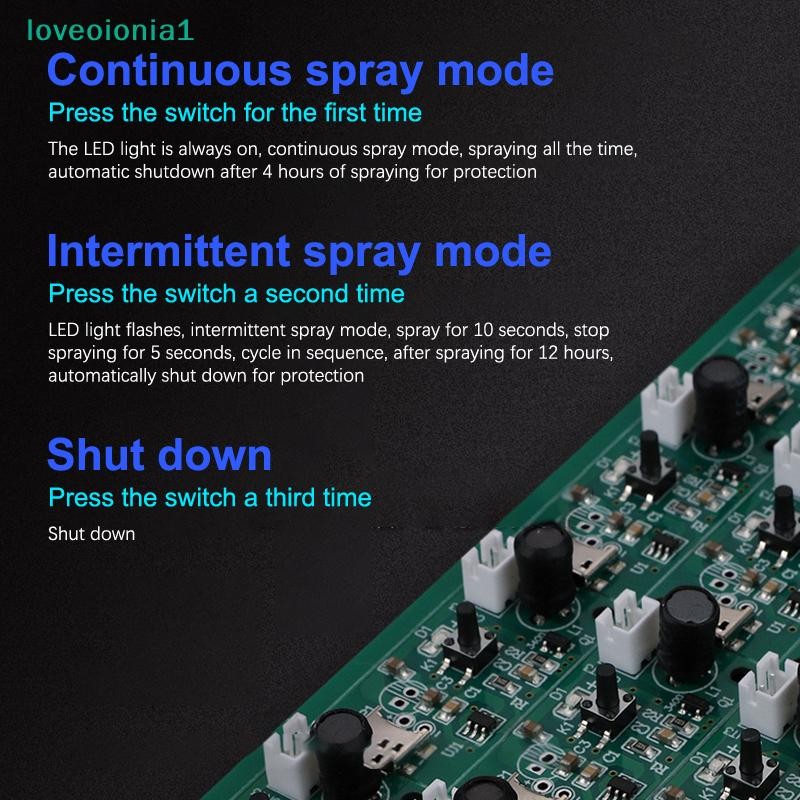 loveoionia1 1pc USB Mini Humidifier DIY ชุด Mist Maker Driver Circuit ...