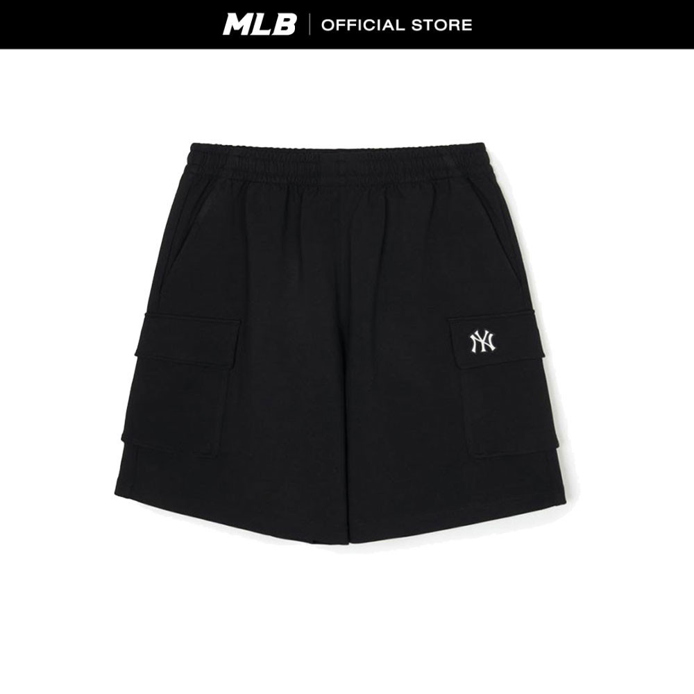 MLB กางเกงขาสั้น Unisex Basic Small Logo รุ่น 3ASPB0743 50BKS สีดำ ...