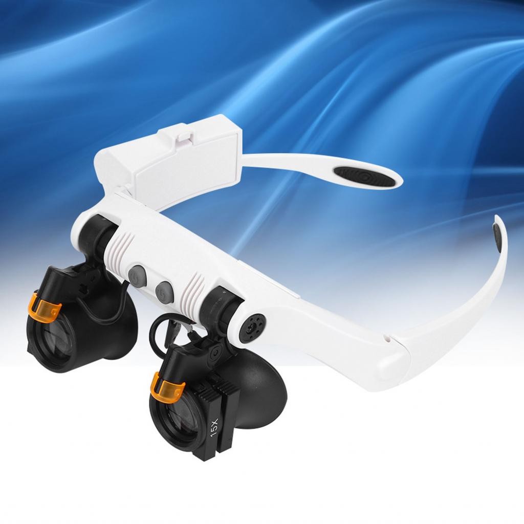 แว่นขยายแบบรวม Head Mount LED 21 พร้อมเลนส์แบบถอดเปลี่ยนได้ | Shopee ...