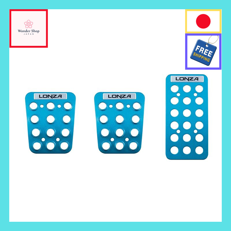Universal Aluminum Sports Pedal Set for Cars - AT/MT Compatible Mini ...