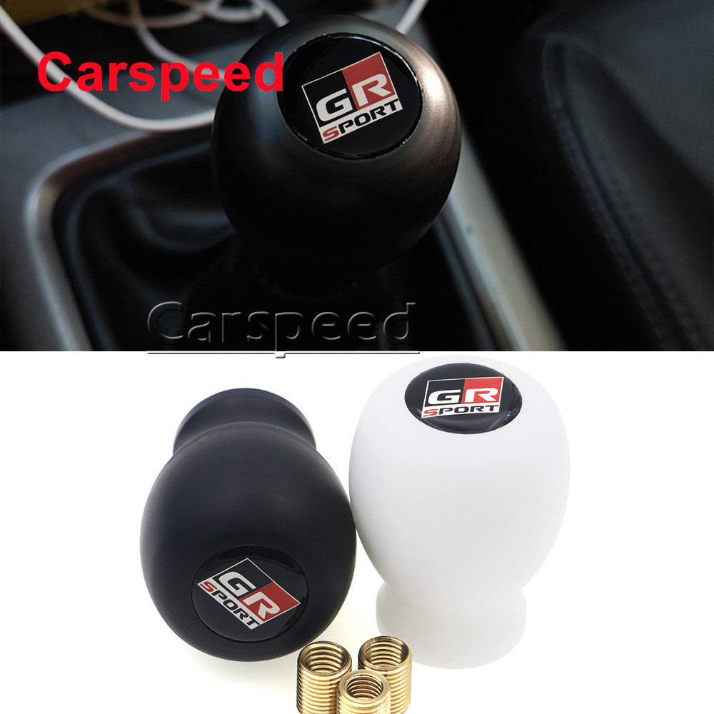 GR SPORT รถจัดแต่งทรงผมเกียร์ Shift Knob เรซิ่นเกียร์สําหรับ Toyota Hilux Revo Fortuner ...