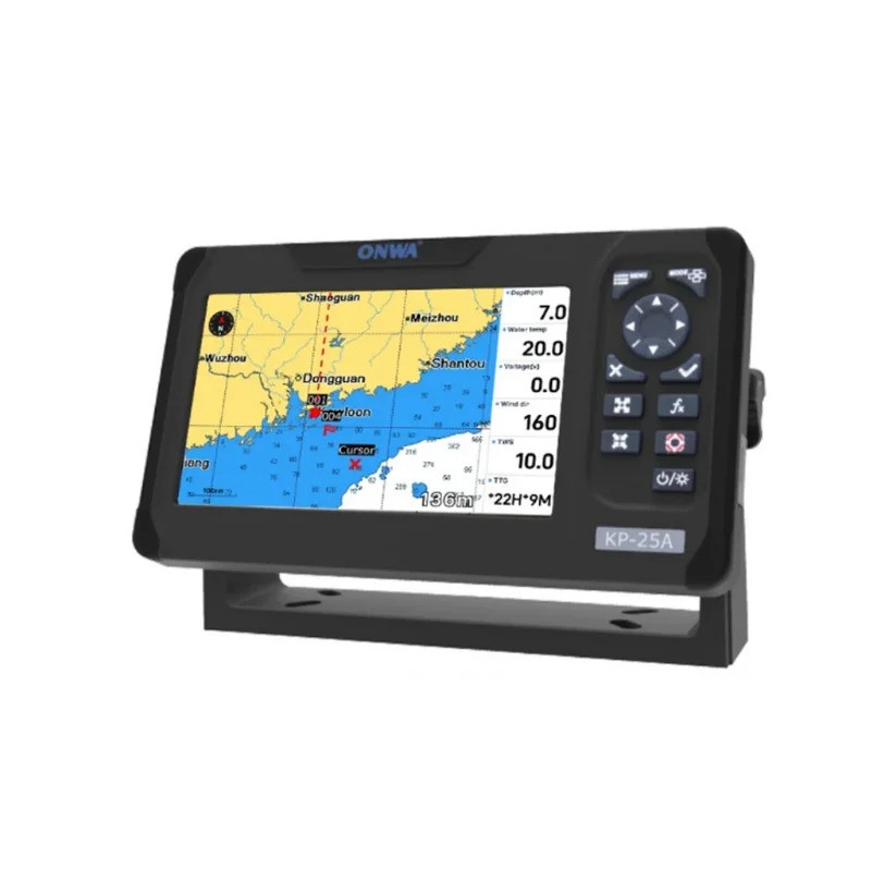 Onwa KP-25A 5นิ้ว Marine GPS CHART plotter พร้อม Class B Ais Transponder (รองรับคุณสมบัติที่ขยาย ...