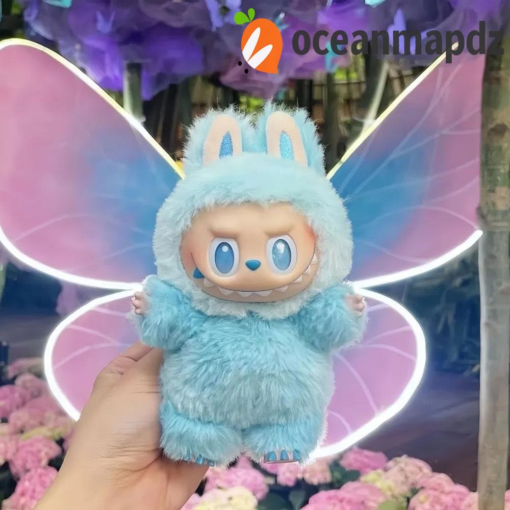 OCEANMAPDZ Labubu V3 ตุ๊กตาฟิกเกอร์ Pop Mart|สี Labubu V3 พวงกุญแจตุ๊กตา, LABUBU3 Series Kawaii ...