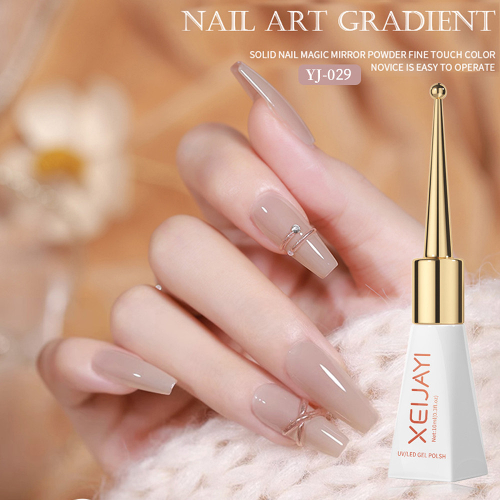 Lilycute 129 สี 7ML เล็บเจล Polish อุปกรณ์เล็บ Vernis กึ่งถาวรเล็บแต่ง ...