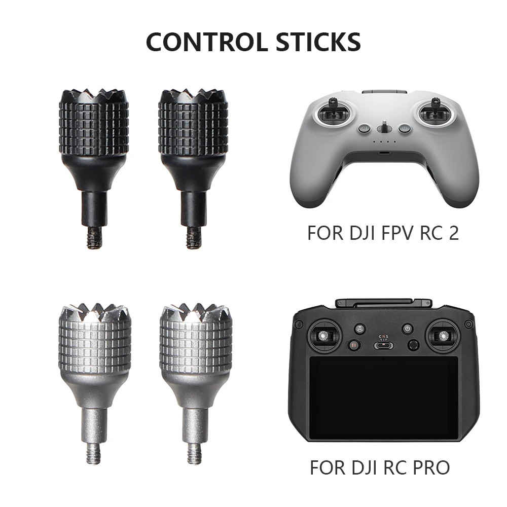 Controller Sticks จอยสติ๊กสําหรับ DJI AVATA 2/RC PRO/Mavic 3/FPV RC 3 2 ...