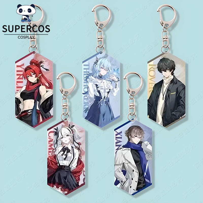 Wuthering Waves X Animate จี้ Camelly Rover Shorekeeper Yinlin พวงกุญแจ ...