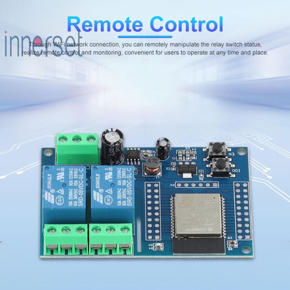 Esp32 ESP32-WROOM บอร์ดพัฒนา 1/2/8 ช่อง ESP32 WIFI BT BLE โมดูลรีเลย์ [innerset.th] | Shopee ...
