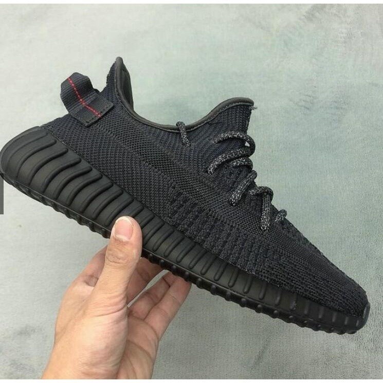 Yeezy BOOST 350 350v2 "สีดำ" fu9006ขนาดใหญ่ที่สุด EUR 48 | Shopee Thailand