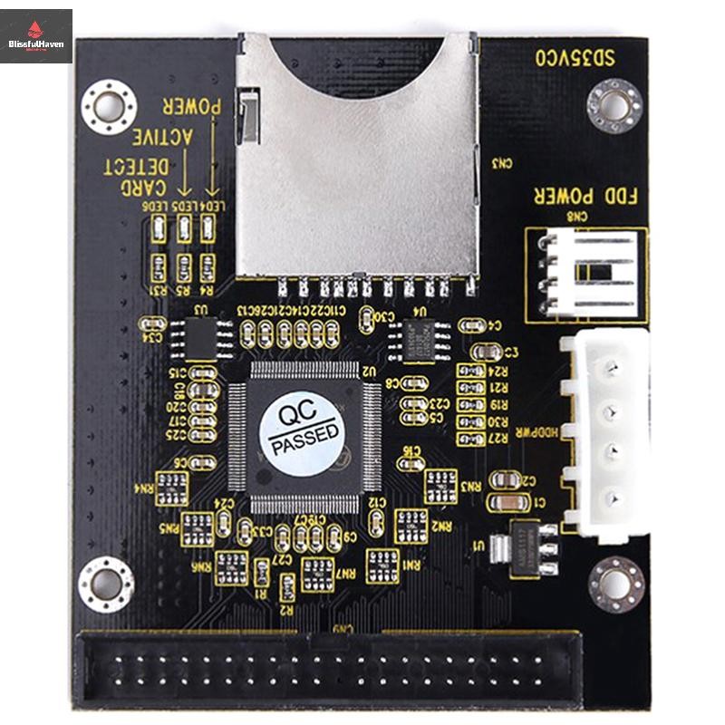 COD 5V SD การ์ดโมดูล To IDE3.5 40 Pin ไดรฟ์ดิสก์อะแดปเตอร์บอร์ด Riser ...