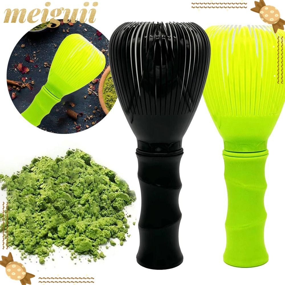 MEIGUII Matcha Whisk, ไล่ล่าญี่ปุ่น PP แบบใช้ซ้ําได้, ที่กวนผงชาเขียวเกรดอาหาร | Shopee Thailand