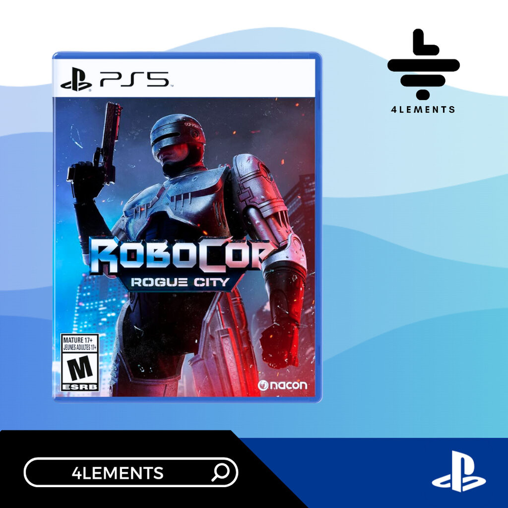 (พร้อมส่ง) PS5 ROBOCOP ROGUE CITY (GAME) (ENG) | Shopee Thailand