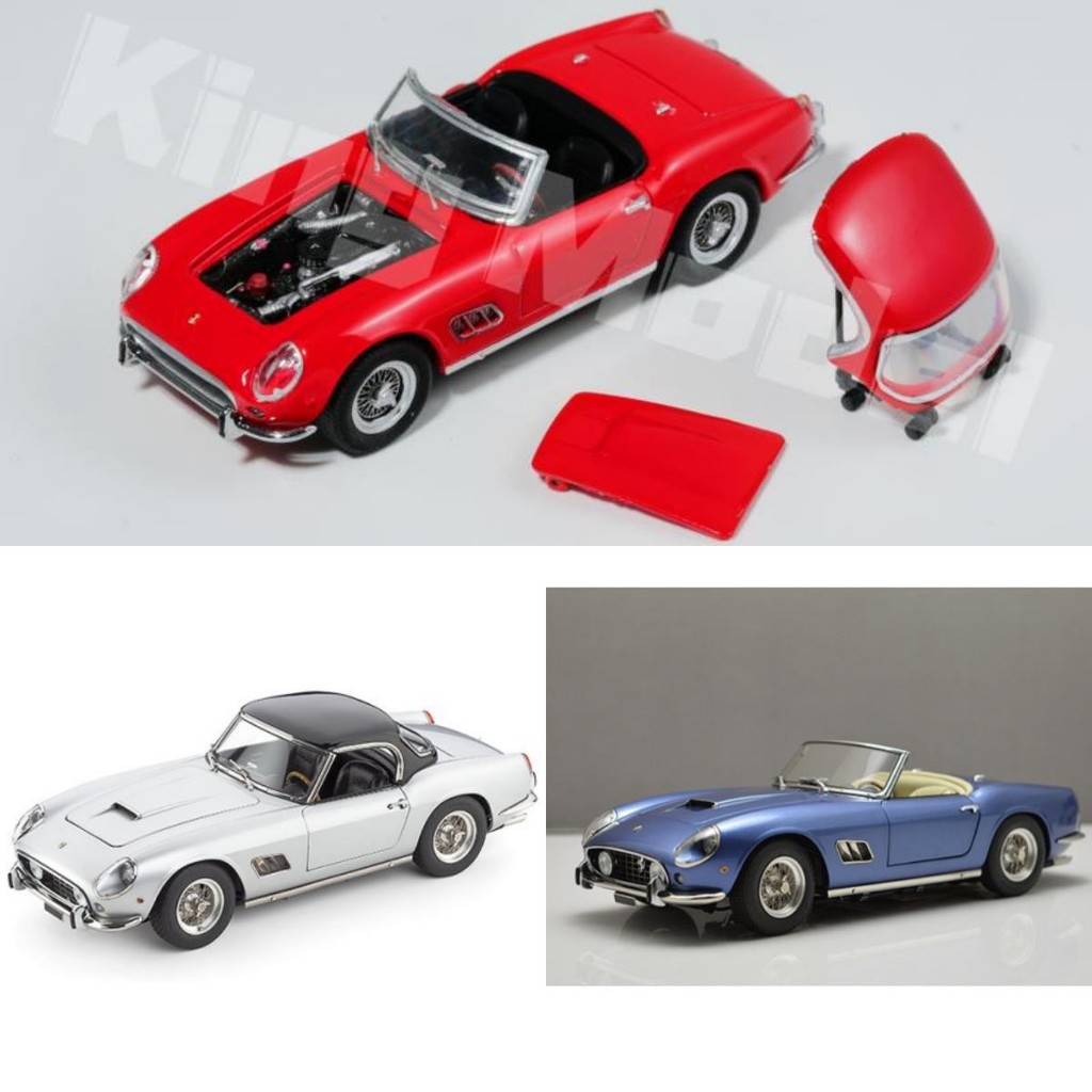 KING MODEL 1: 64 Ferrari 250GT California Convertible Version พร้อม ...