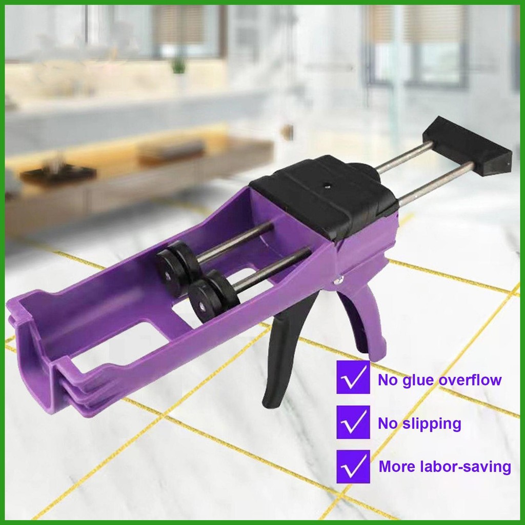 Caulk Holder คู่มือกาวเครื่องมือ Sealant Holder Double-Tube Design Leak ...