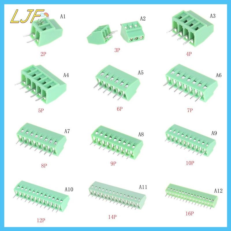 Ljf 1PCS 2P-16P KF128 2.54 มม.PCB Universal สกรู Terminal Block TH | Shopee Thailand