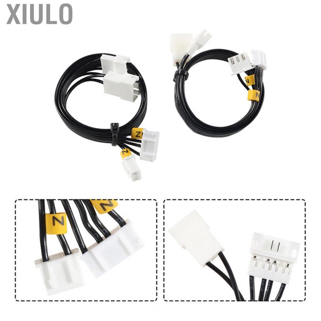 Xiulo 5 ชิ้นจำกัดสวิตช์สาย X Y Z E เพลา PVC Plug and Play Stepper Motor ...