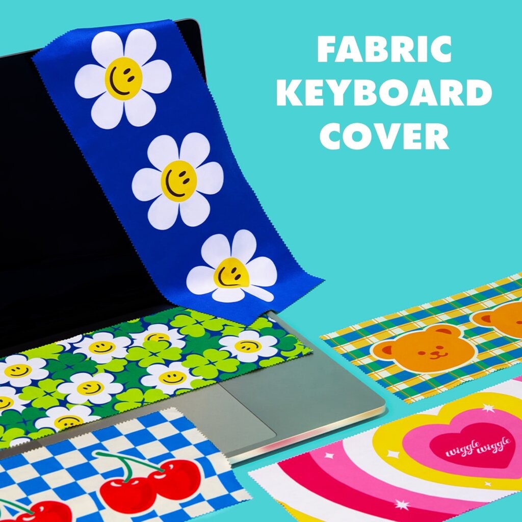 ลดเพิ่ม20% เหลือ359฿ ทักแชท / Wiggle Wiggle / Fabric Keyboard cover ...