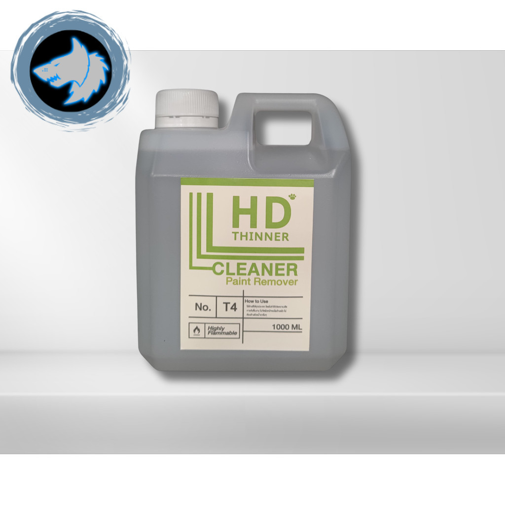 สินค้าใหม่พร้อมส่ง HD THINNER CLEANER Paint Remover T4-1000ML น้ำยาเอก ...