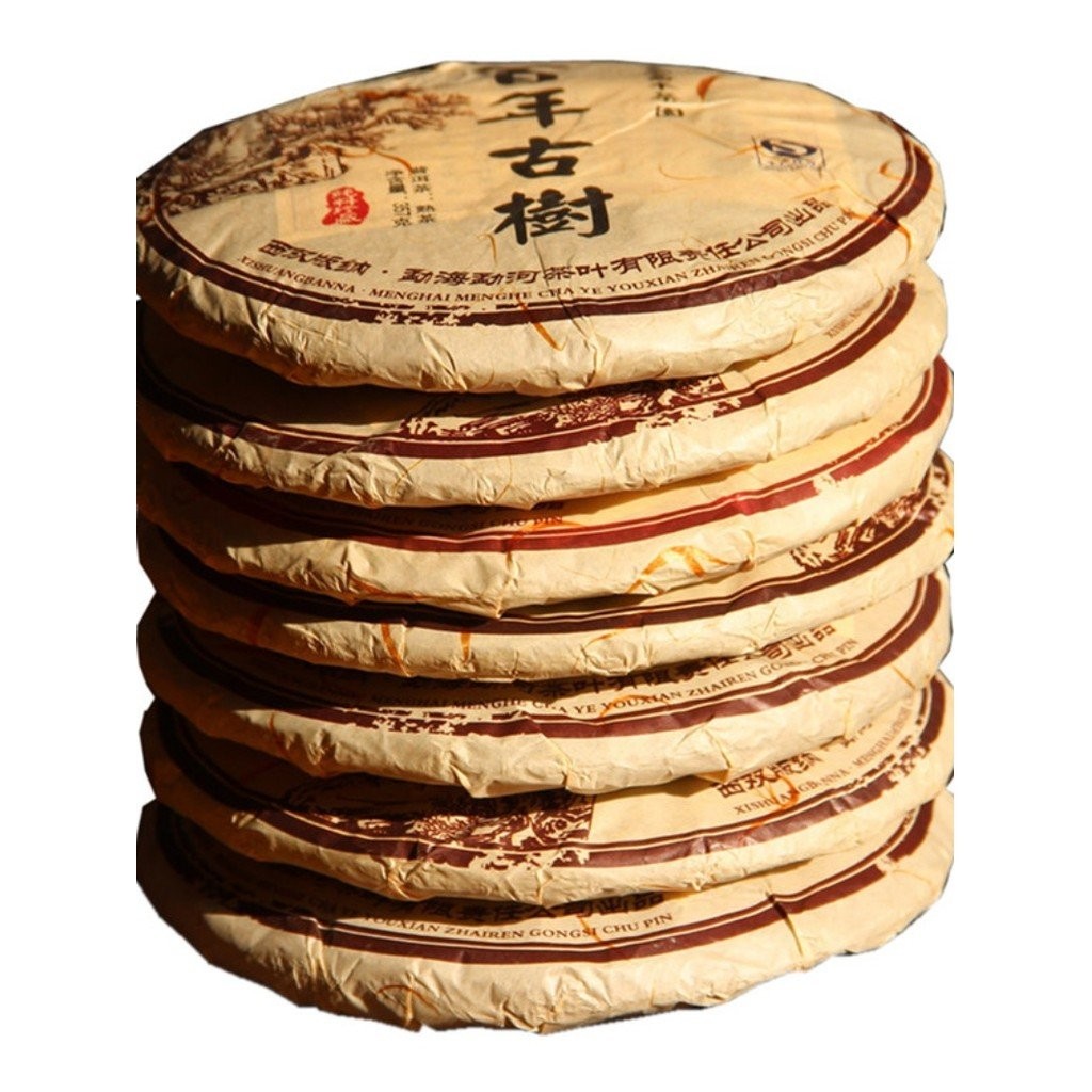 ชาผู่เอ๋อ ชาสุกจากต้นไม้โบราณอายุนับศตวรรษ ชาสุกจากป่า 7 ชิ้น 2499g แพ็คเต็ม | Shopee Thailand