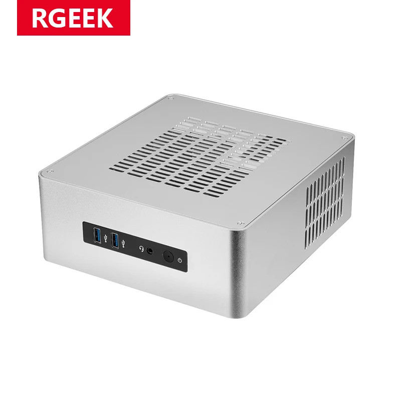 กล่องคอมพิวเตอร์ตั้งโต๊ะขนาดเล็ก RGEEK TA80 โครงสร้างอลูมิเนียมทั้งหมด ...