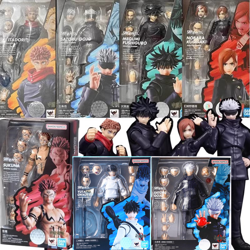 Bandai SHF สะกดกลับไปการต่อสู้ Knotweed Yuren Su Nuo Gojo Go Fu Hei Hui ...