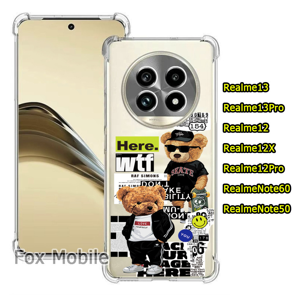 1-3วันได้ เคส สำหรับ Realme 13 5G/13Pro 12/12X Note60 C63 C61 Note C51 C53 พร้อมส่ง เคสกันกระแทก ...