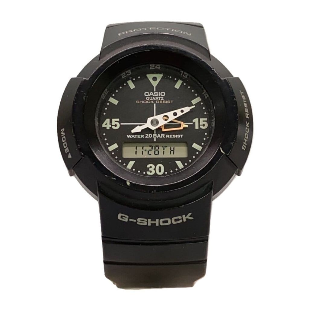 CASIO Men's Watch Quartz Watch_G-SHOCK Digiana Rubber BLK Bezel Belt ...