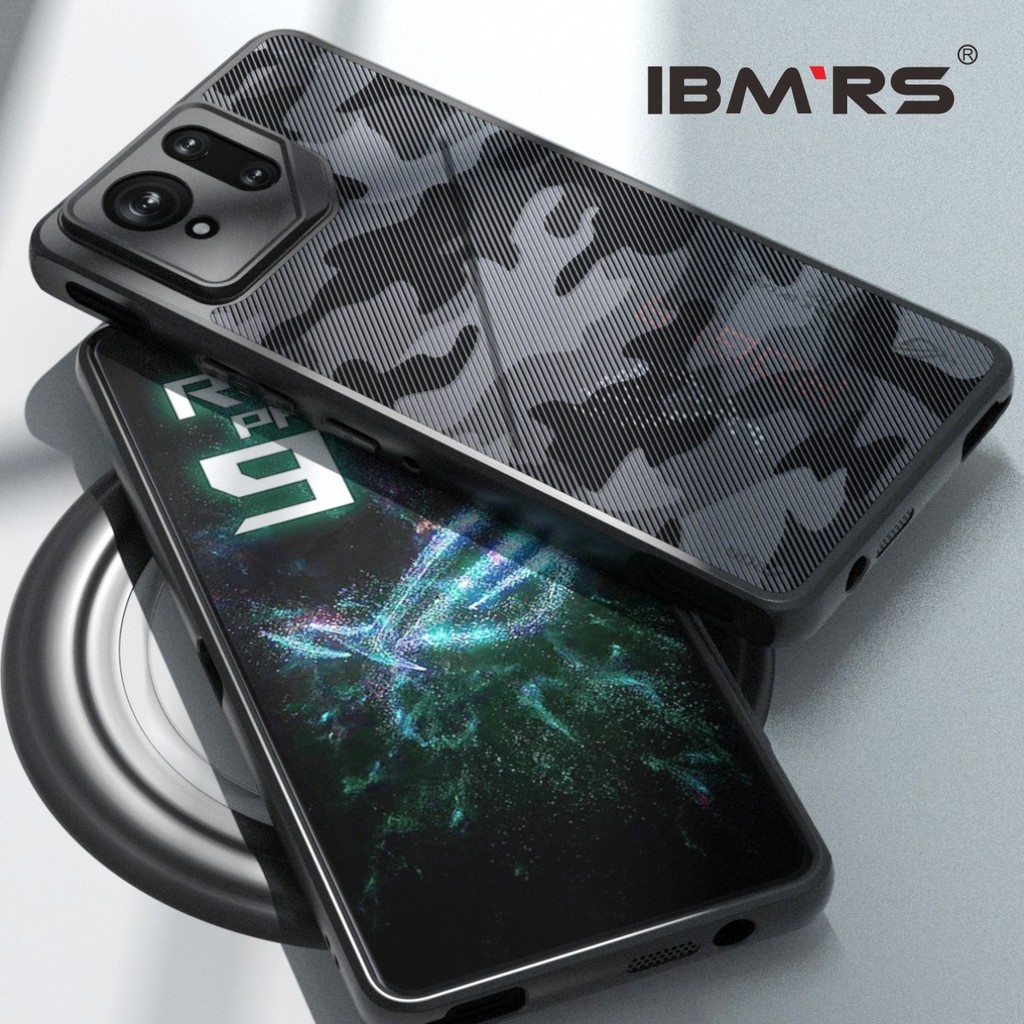 Ibmrs สําหรับ Asus ROG Phone 9/9 Pro Case,Translucent Matte Back Slim ...