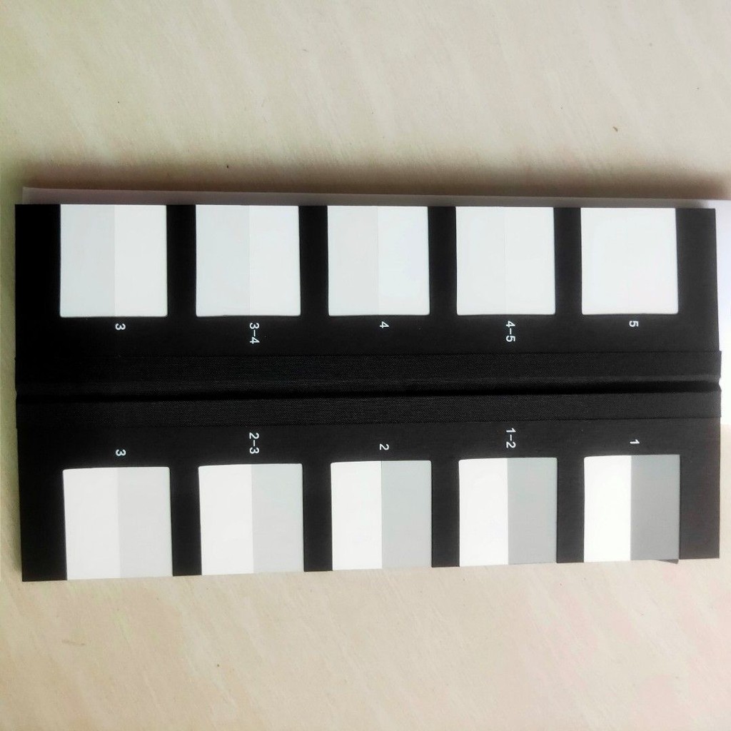 การ์ด aatcc Standard Grey ในประเทศ Dipping Color Grading Color Card ...