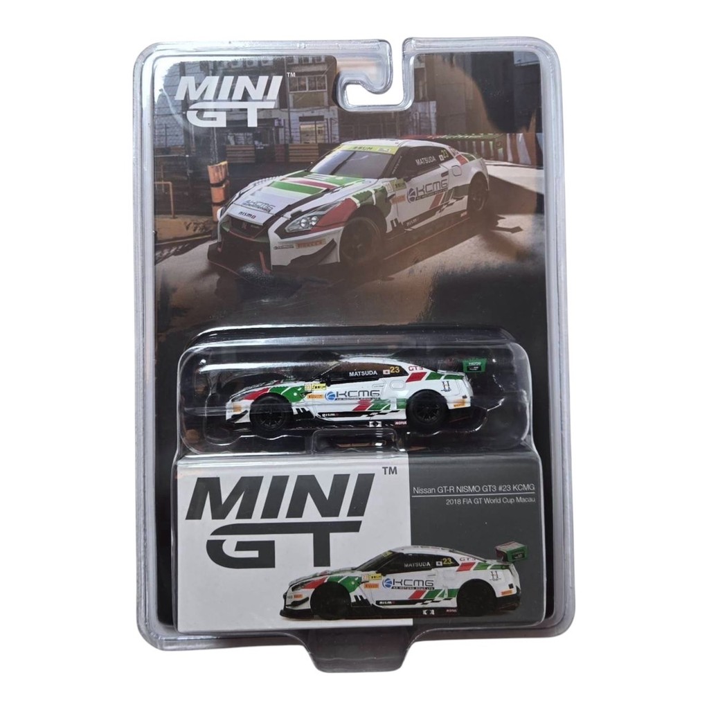MINI GT No.593 Nissan GT-R NISMO GT3 #23 KCMG 2018 FIA GT World Cup ...
